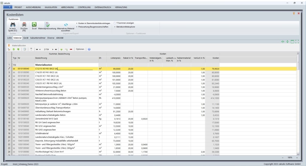 Kalkulation - calculis.at